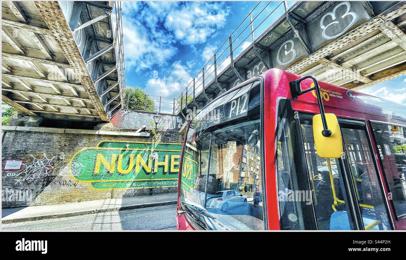 Nunhead street scene Stock Photo - Alamy