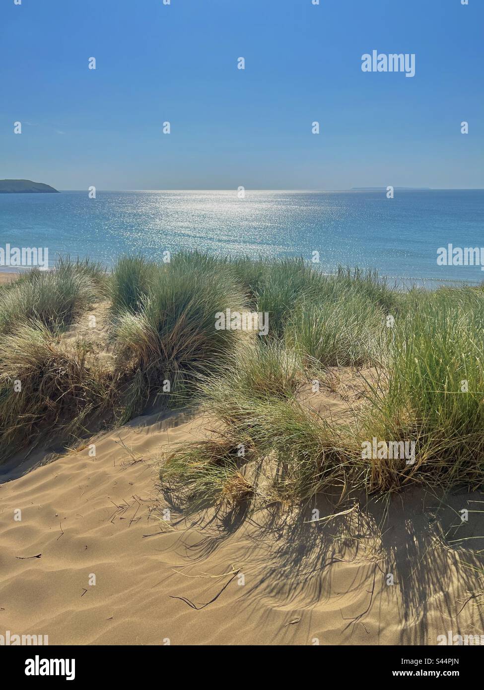 Woolacombe beach summer hi-res stock photography and images - Alamy