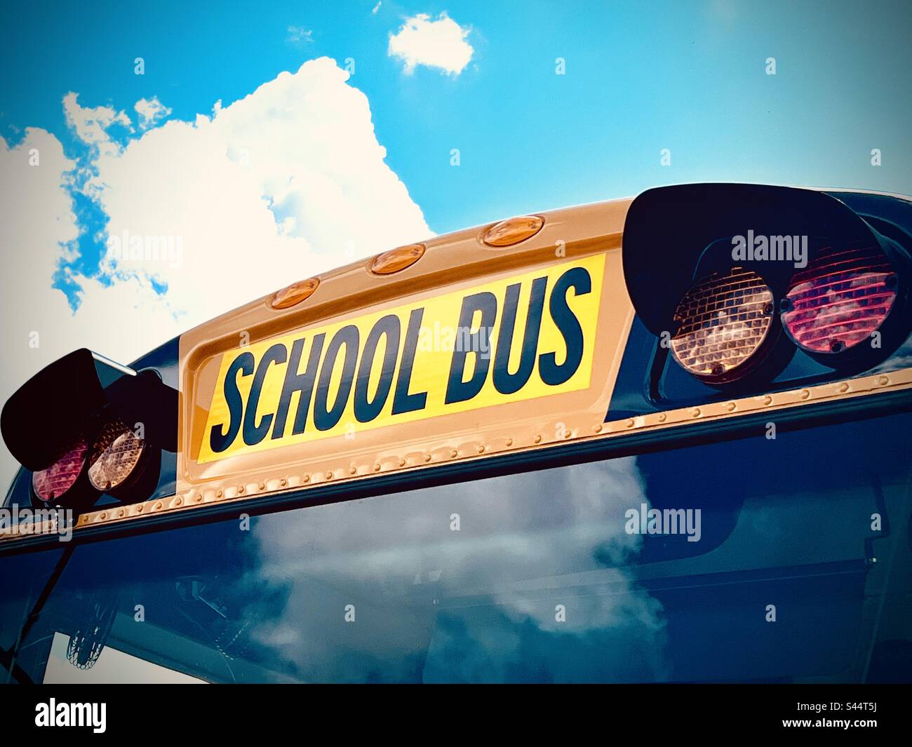 Bus stop for a school bus hi-res stock photography and images - Alamy