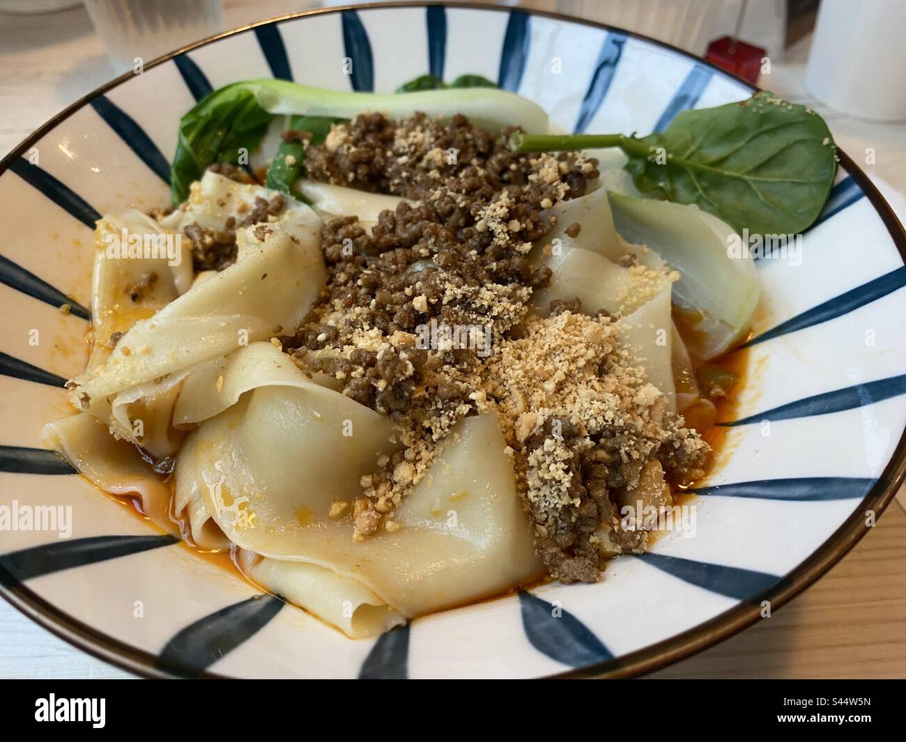 Chinese fresh noodles Stock Photo - Alamy