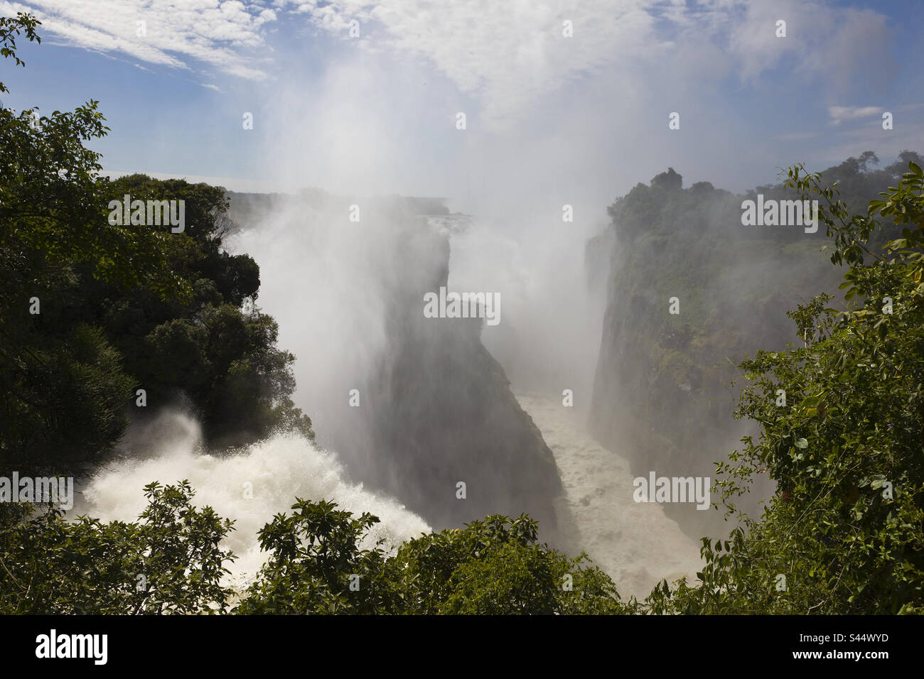 Victoria falls view waterfalls hi-res stock photography and images - Alamy