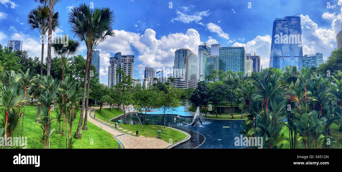 Klcc park swimming pool hi-res stock photography and images - Alamy