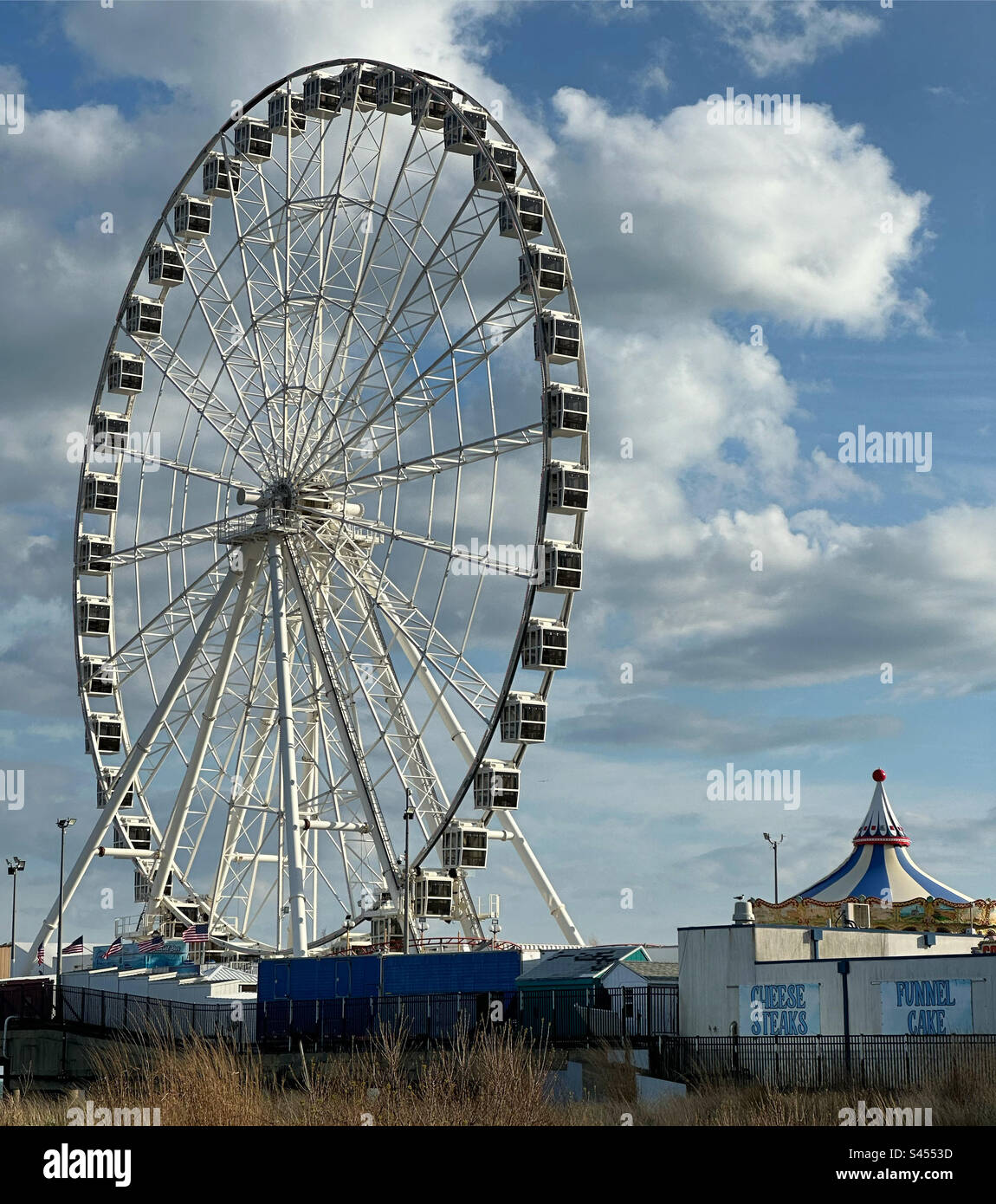 April, 2023, Observation Wheel, Steel Pier, Atlantic City, New Jersey ...
