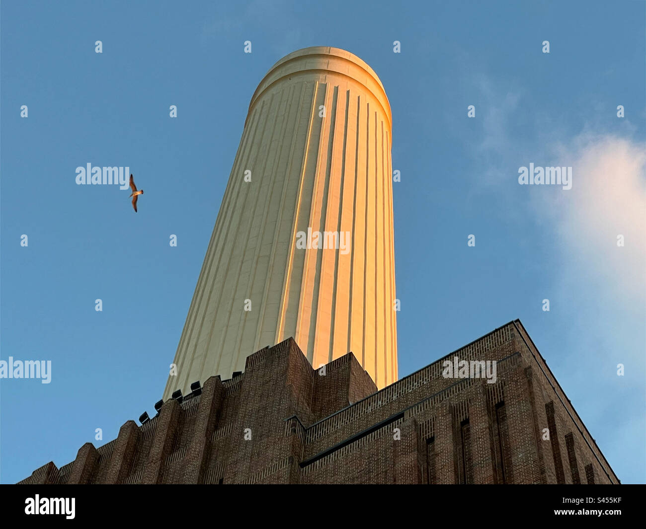Battersea power station tower, london Stock Photo - Alamy