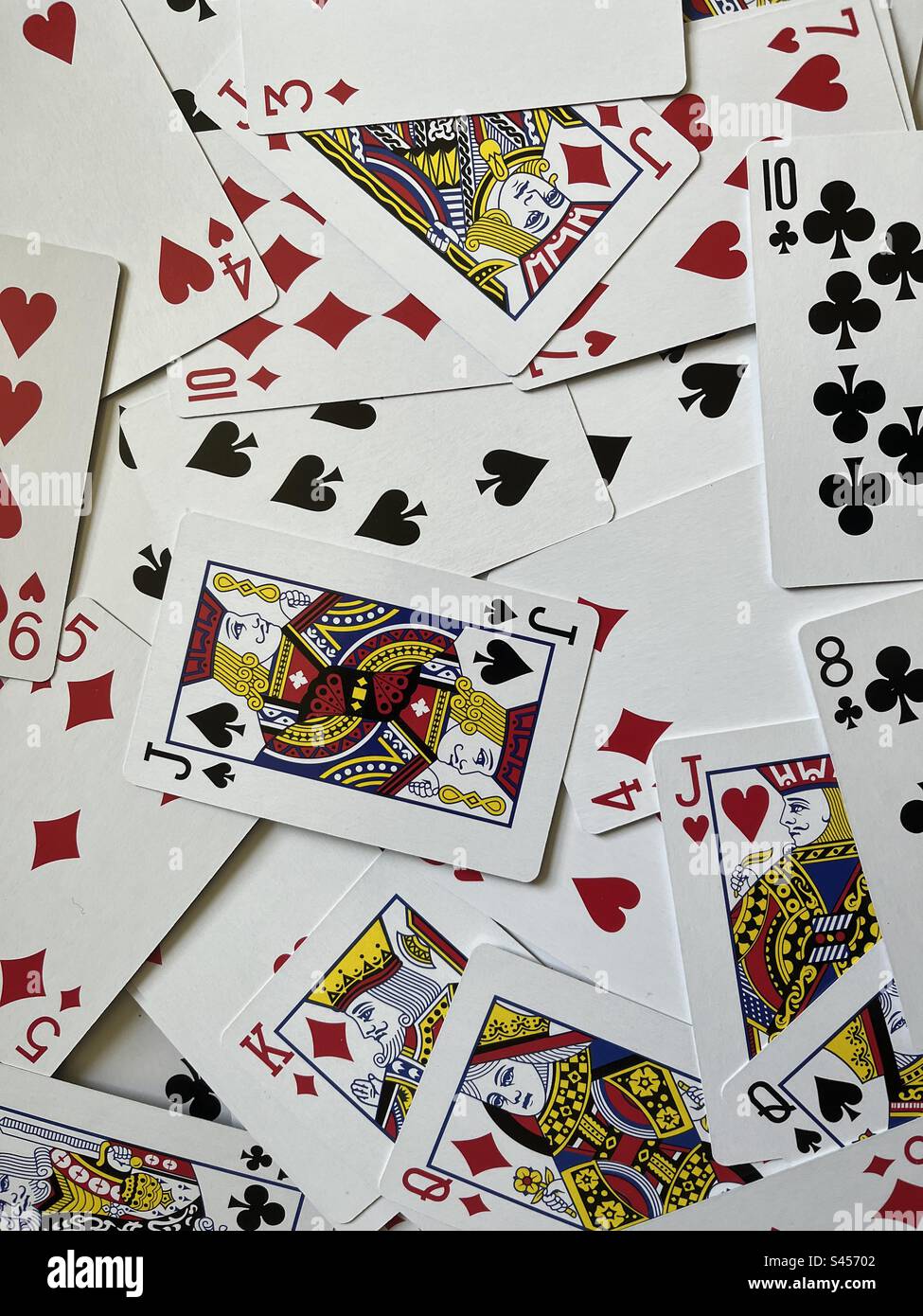 Pile of cards hi-res stock photography and images - Alamy