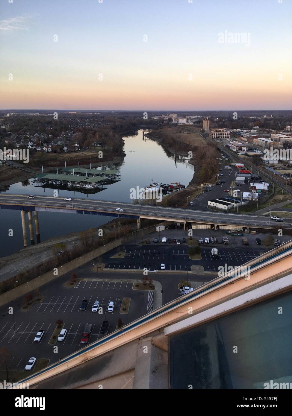 Mississippi River in Memphis Tennessee Stock Photo - Alamy