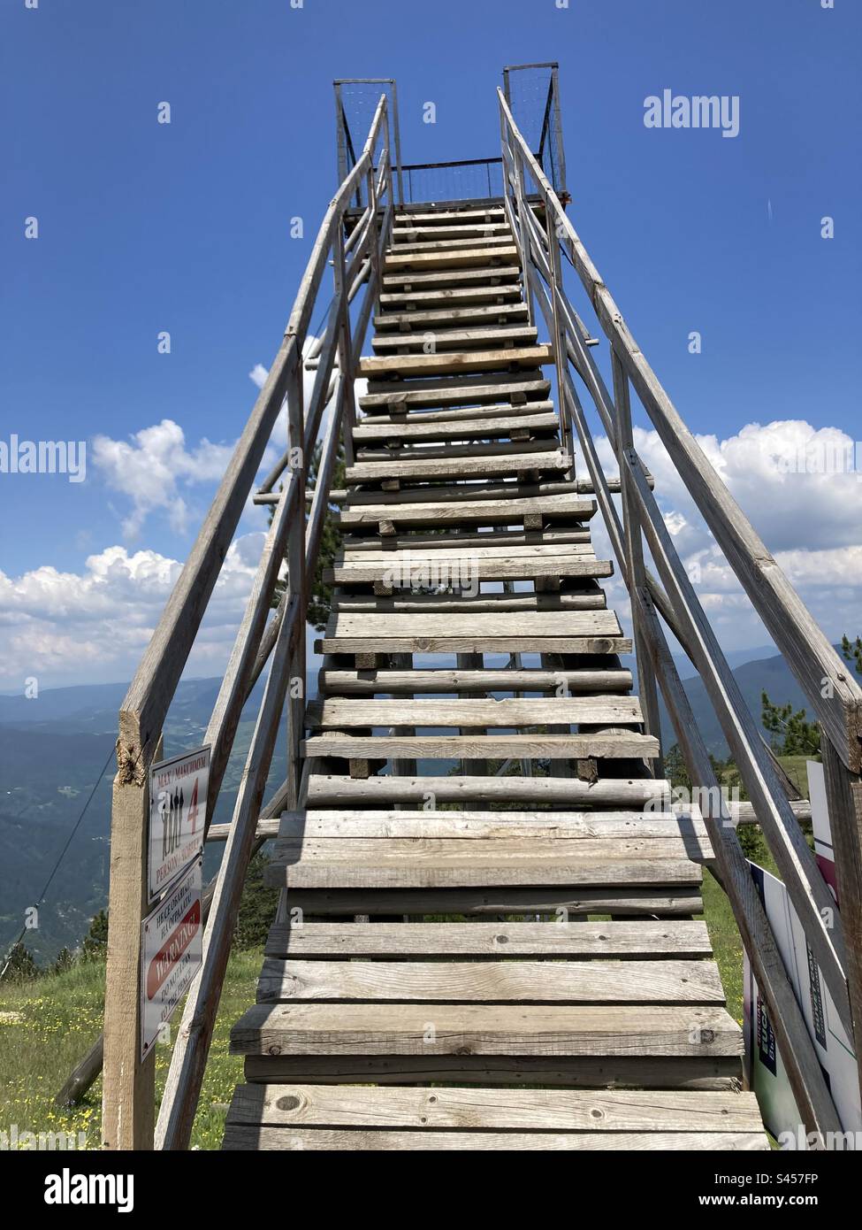 Stairway heaven clouds sky hi-res stock photography and images - Alamy