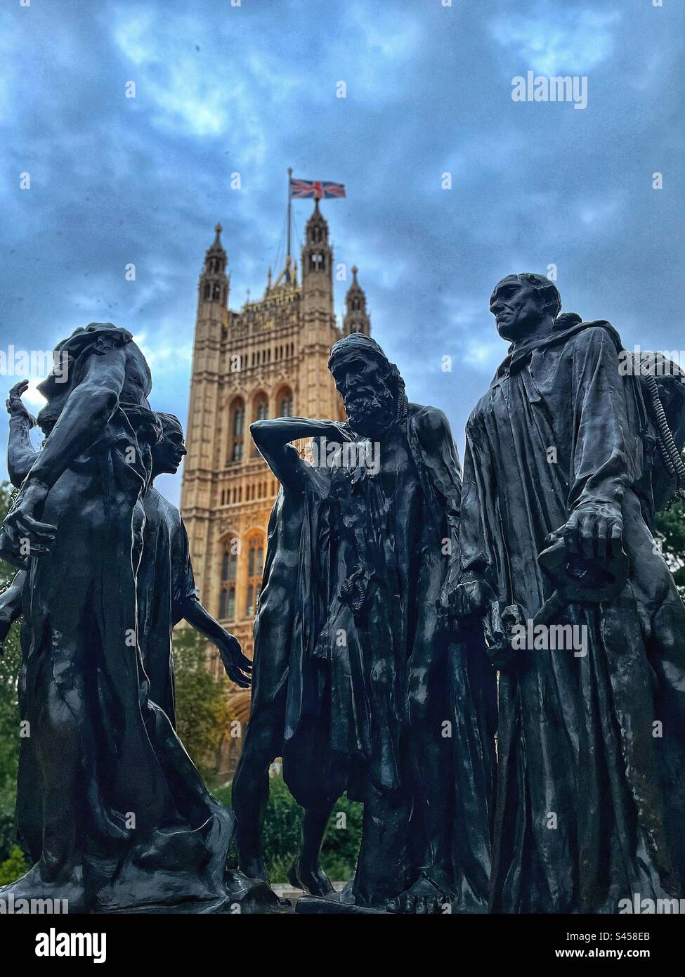 The Burghers of Calais, Auguste Rodin, based on the story of the siege ...