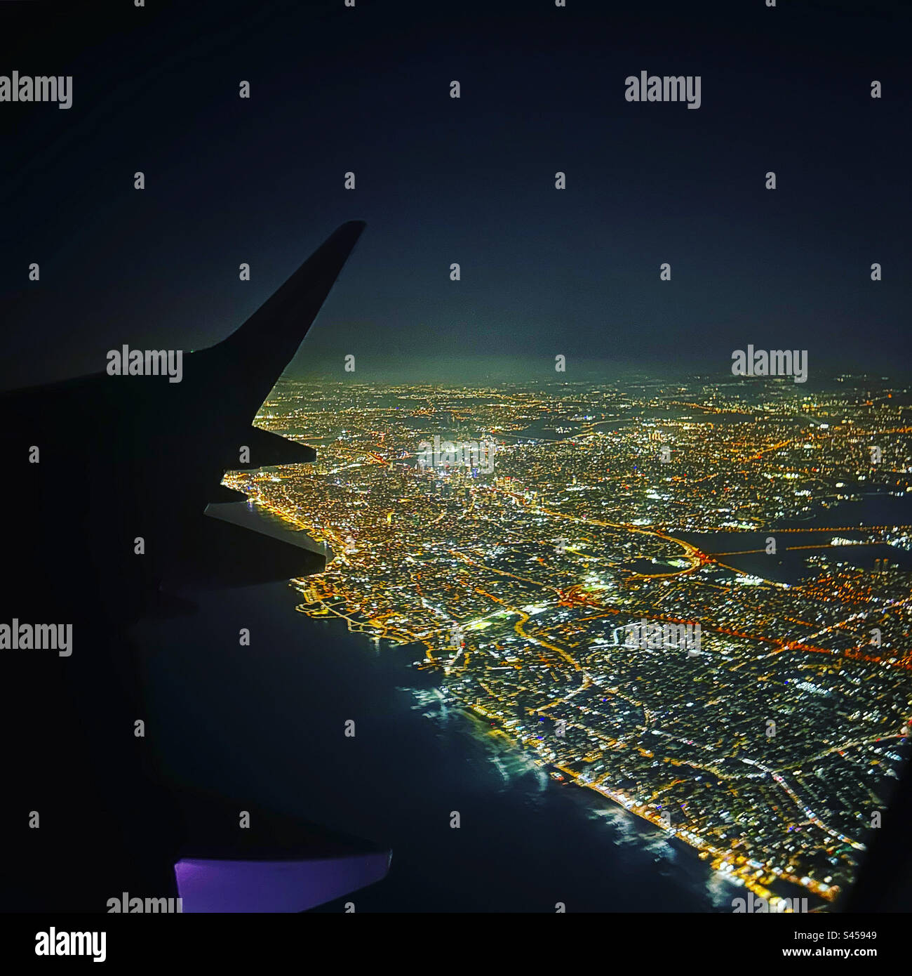 The night flight hi-res stock photography and images - Alamy