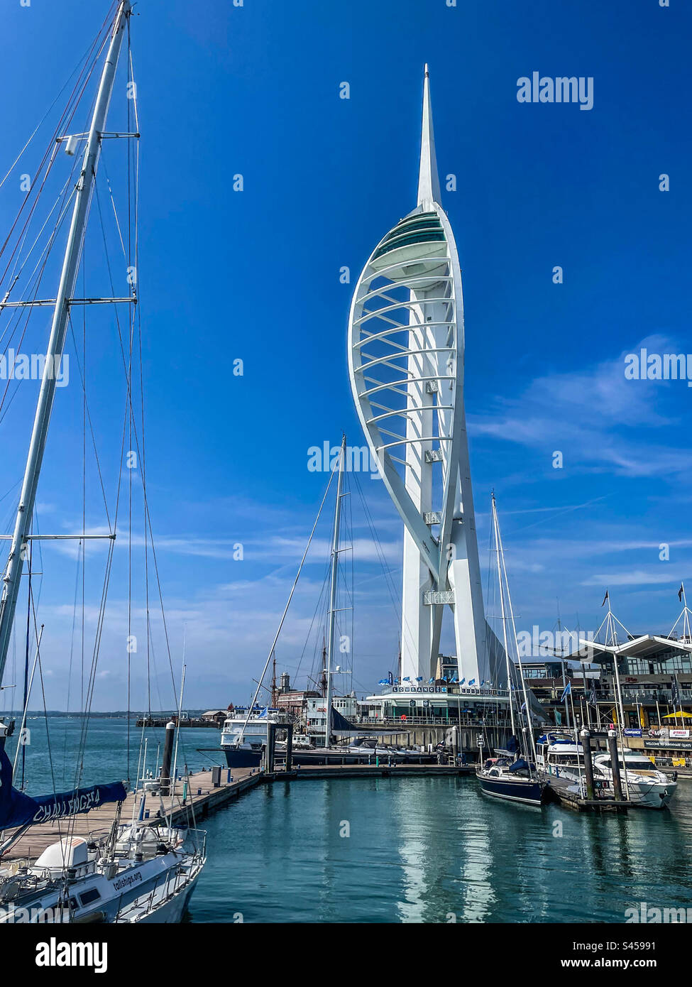 Spinnaker tower, Portsmouth Stock Photo - Alamy