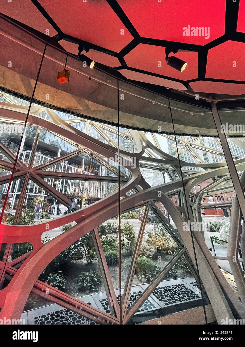 Amazon spheres inside hi-res stock photography and images - Alamy