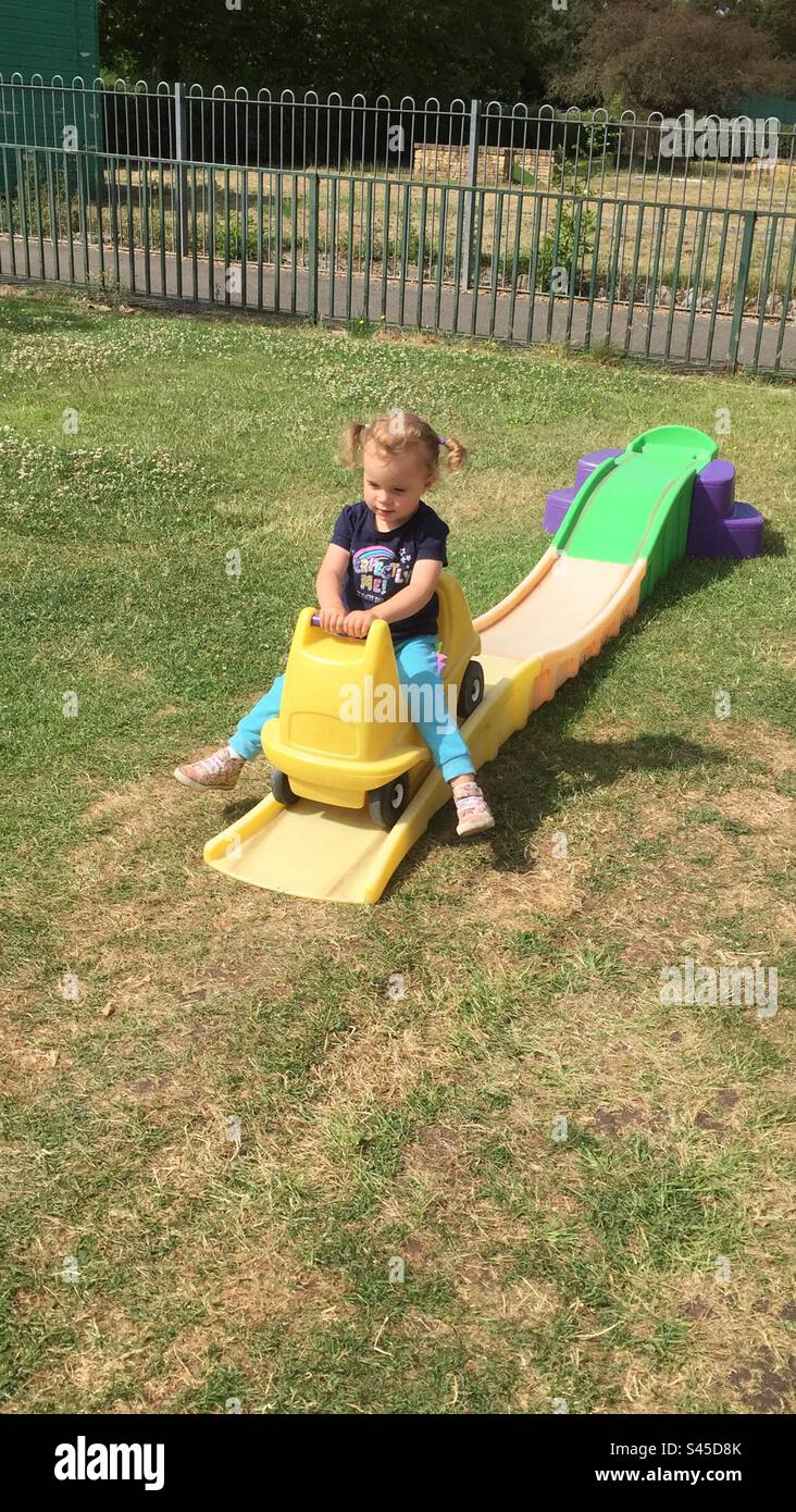 Toddler ride on hi-res stock photography and images - Alamy