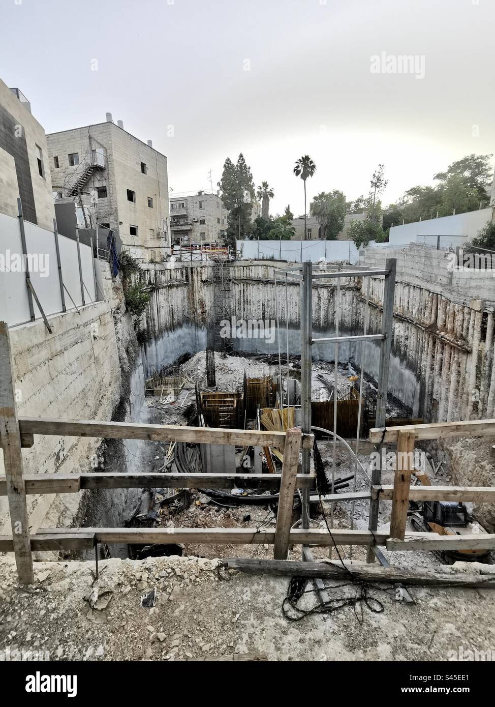 Old buildings make way for new modern residential projects in Jerusalem ...