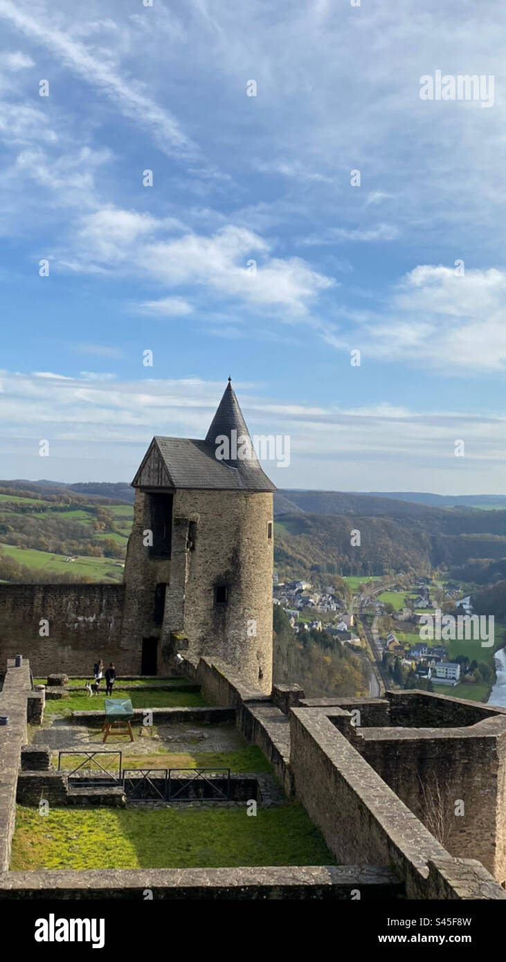 Bourscheid castle hi-res stock photography and images - Alamy