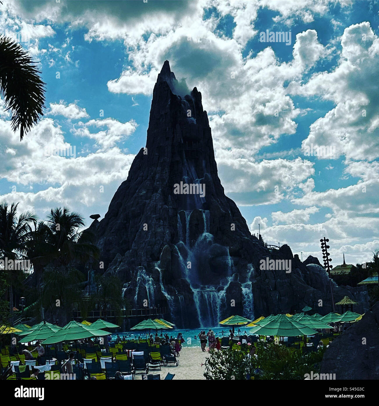 Volcano water park hi-res stock photography and images - Alamy