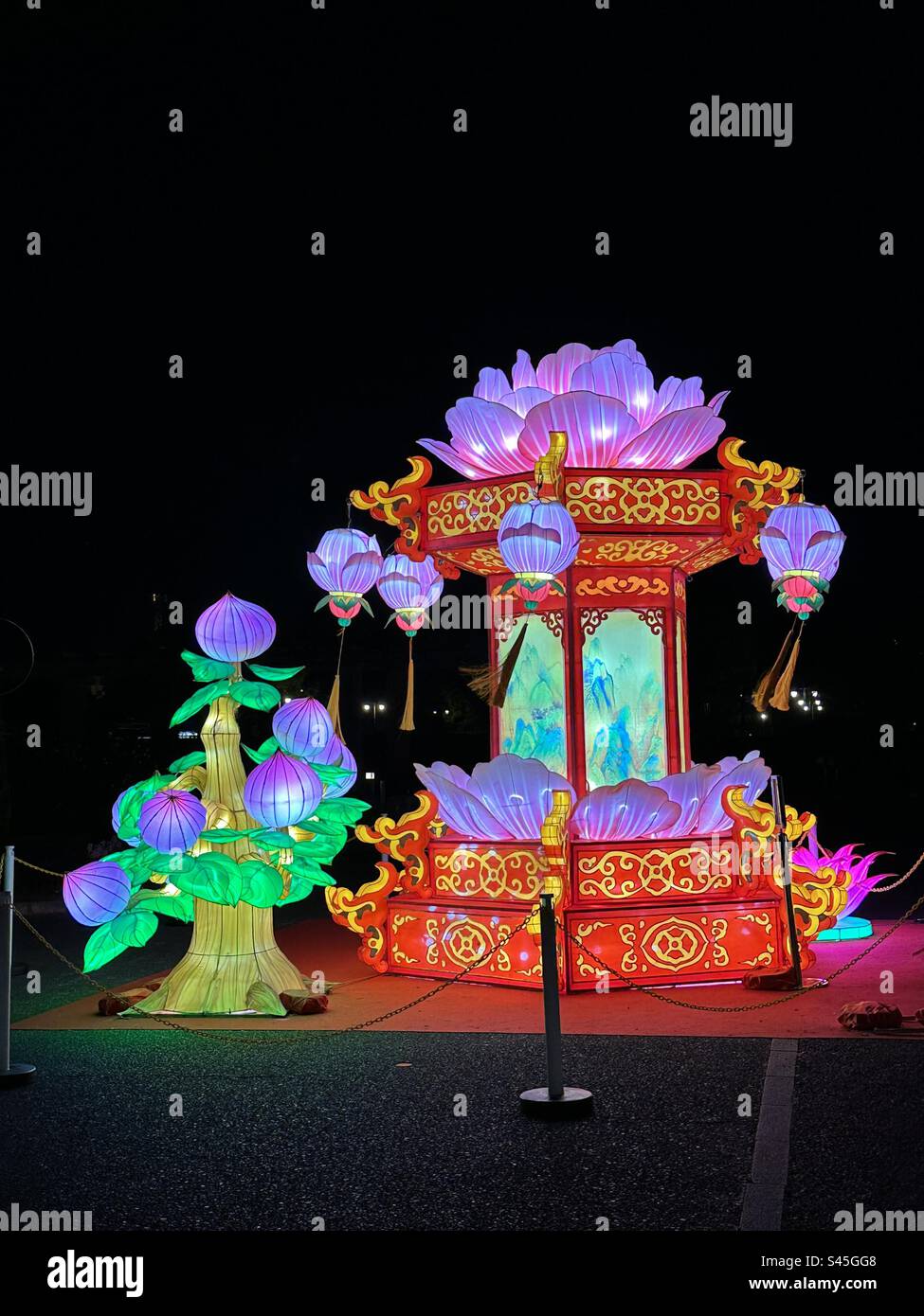 Yokohama Light up Art Stock Photo - Alamy