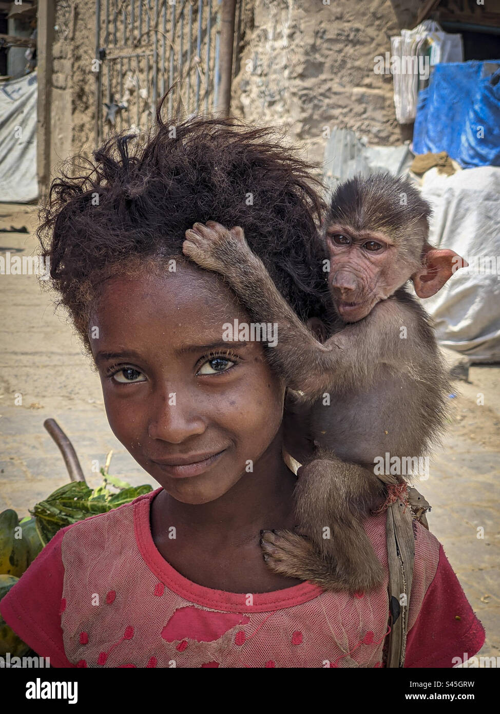 Monkey girl hi-res stock photography and images - Alamy
