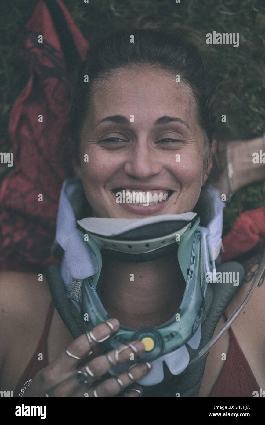 Aspen neck brace hi-res stock photography and images - Alamy