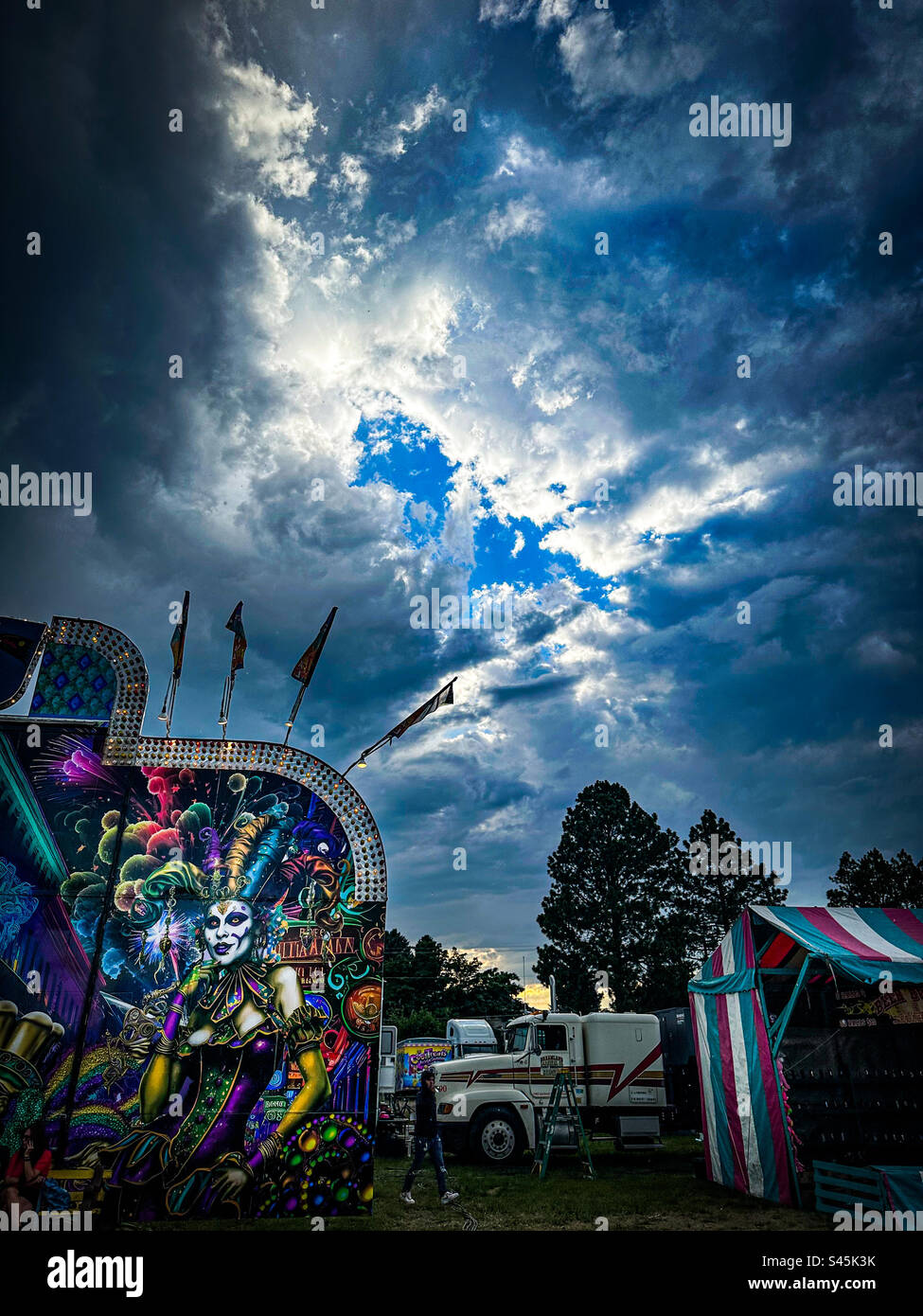 The Carny’s are back Stock Photo - Alamy