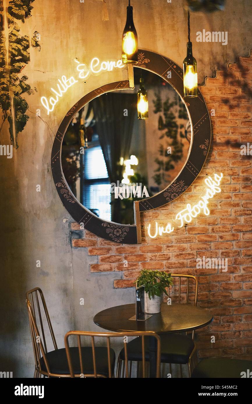 Roma Cafe, Cavite, Philippines Stock Photo - Alamy