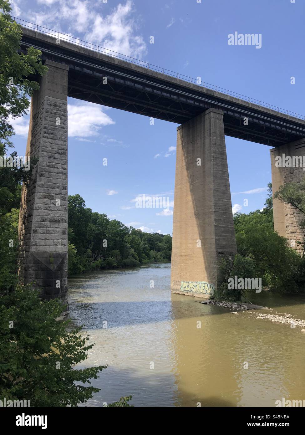 A bridge over the Humber River in Toronto, Canada Stock Photo - Alamy