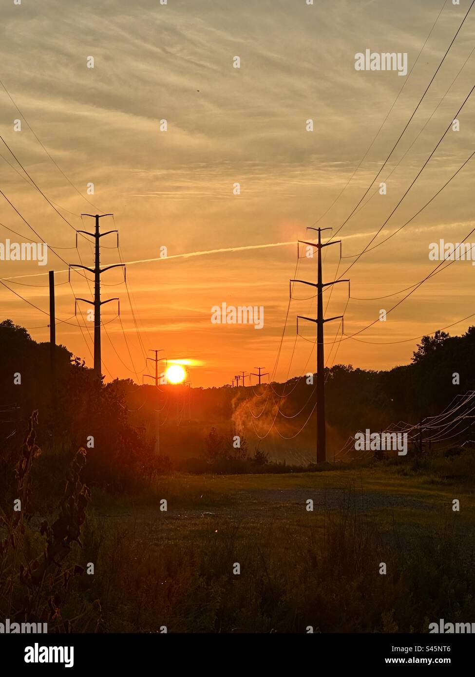 High tension line hi-res stock photography and images - Alamy
