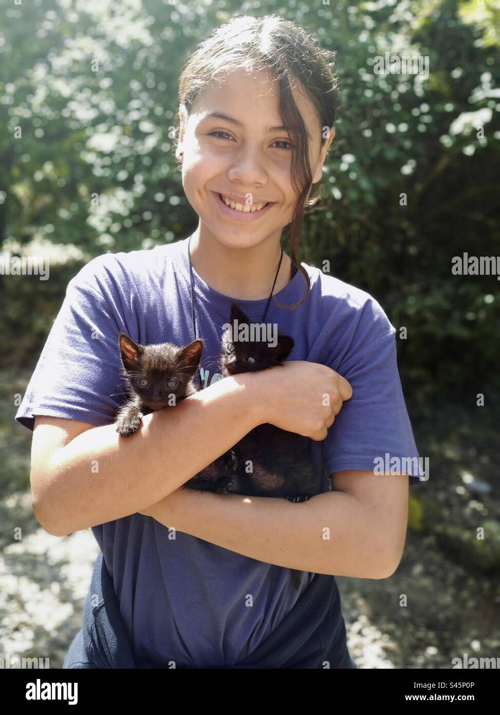 Smiling kittens hi-res stock photography and images - Alamy