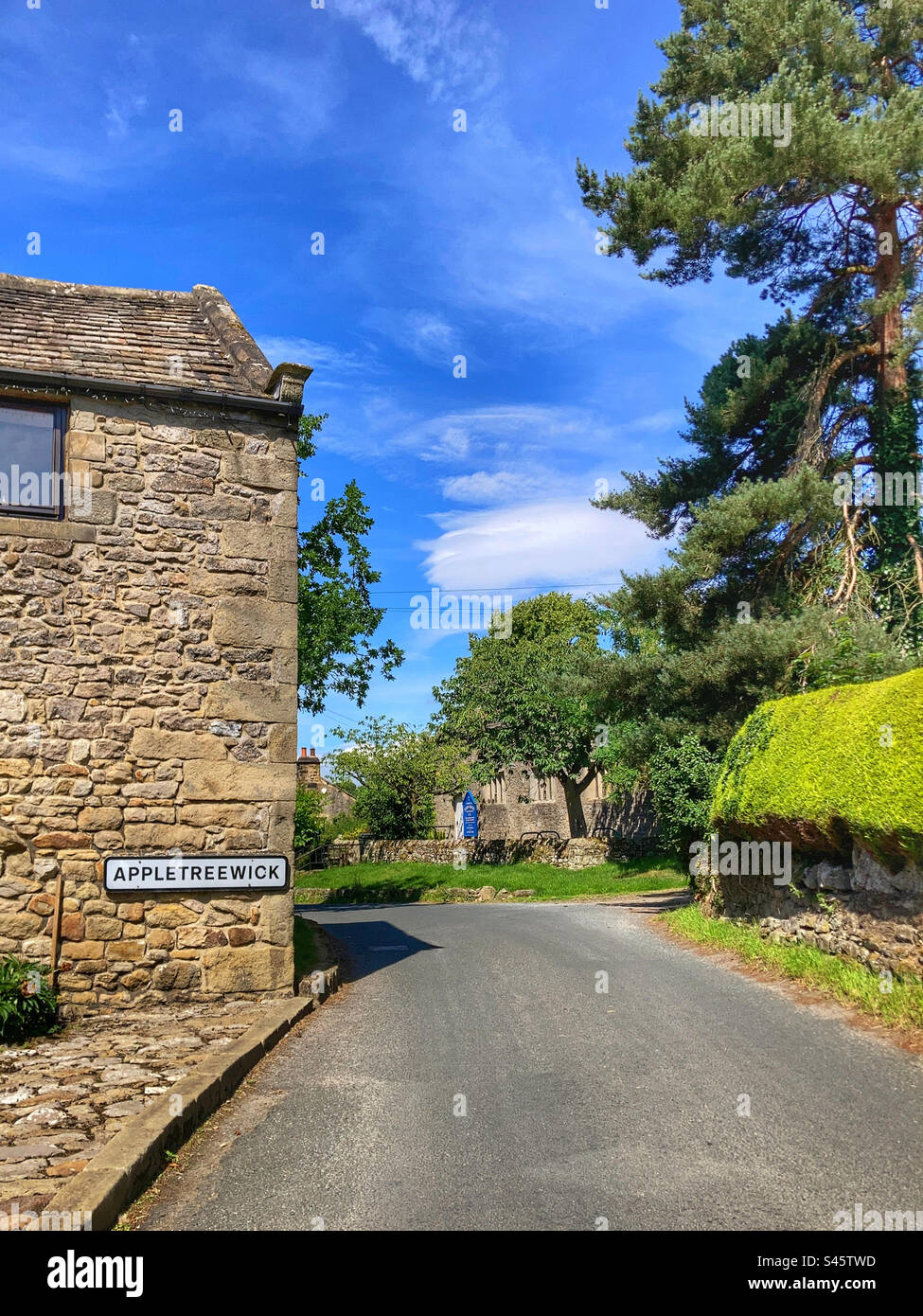 Appletreewick in the Yorkshire Dales Stock Photo - Alamy