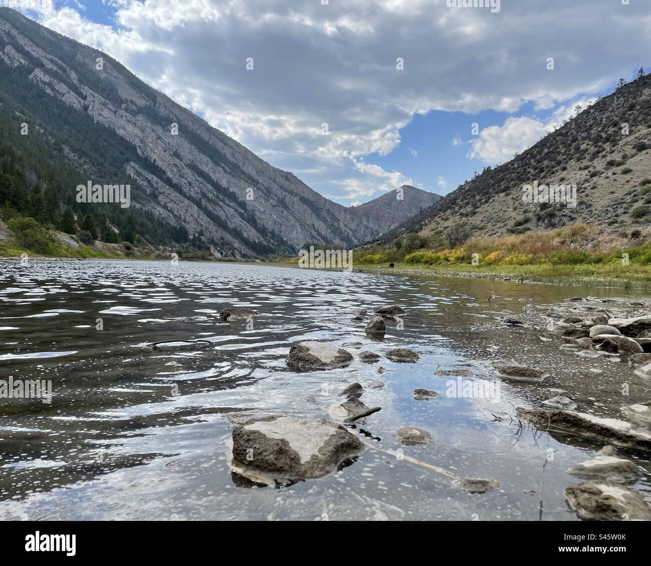 Jefferson River in Montana Stock Photo - Alamy