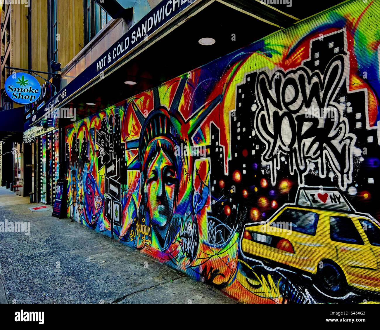 New york graffiti hi-res stock photography and images - Alamy
