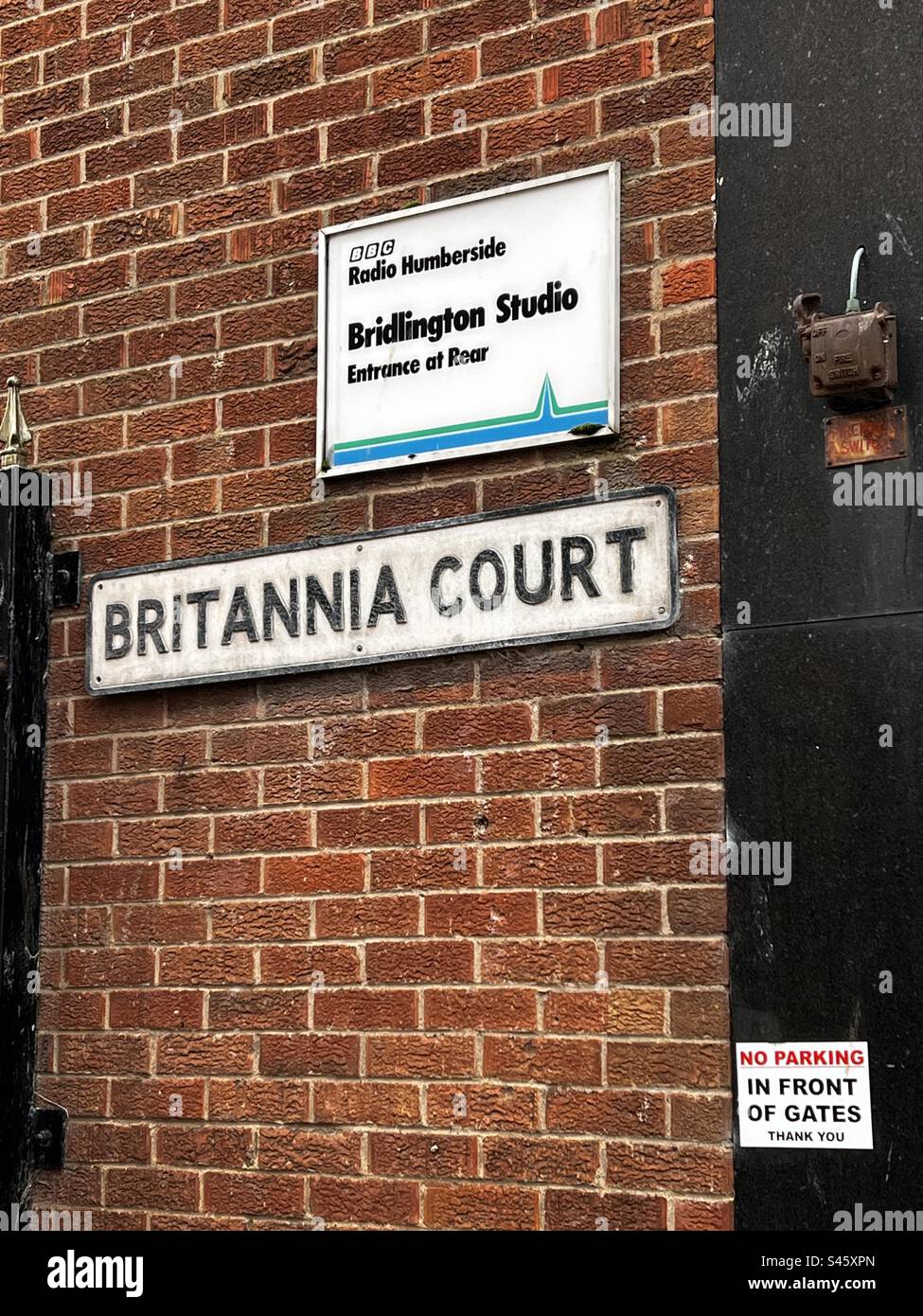 Vintage bbc sign hi-res stock photography and images - Alamy