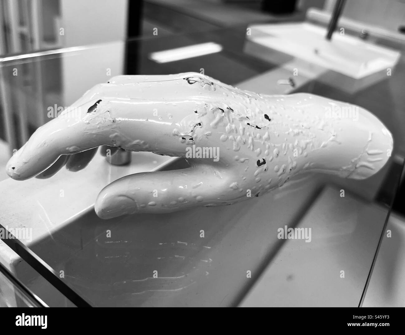 Hand dummy Black and White Stock Photos & Images - Alamy