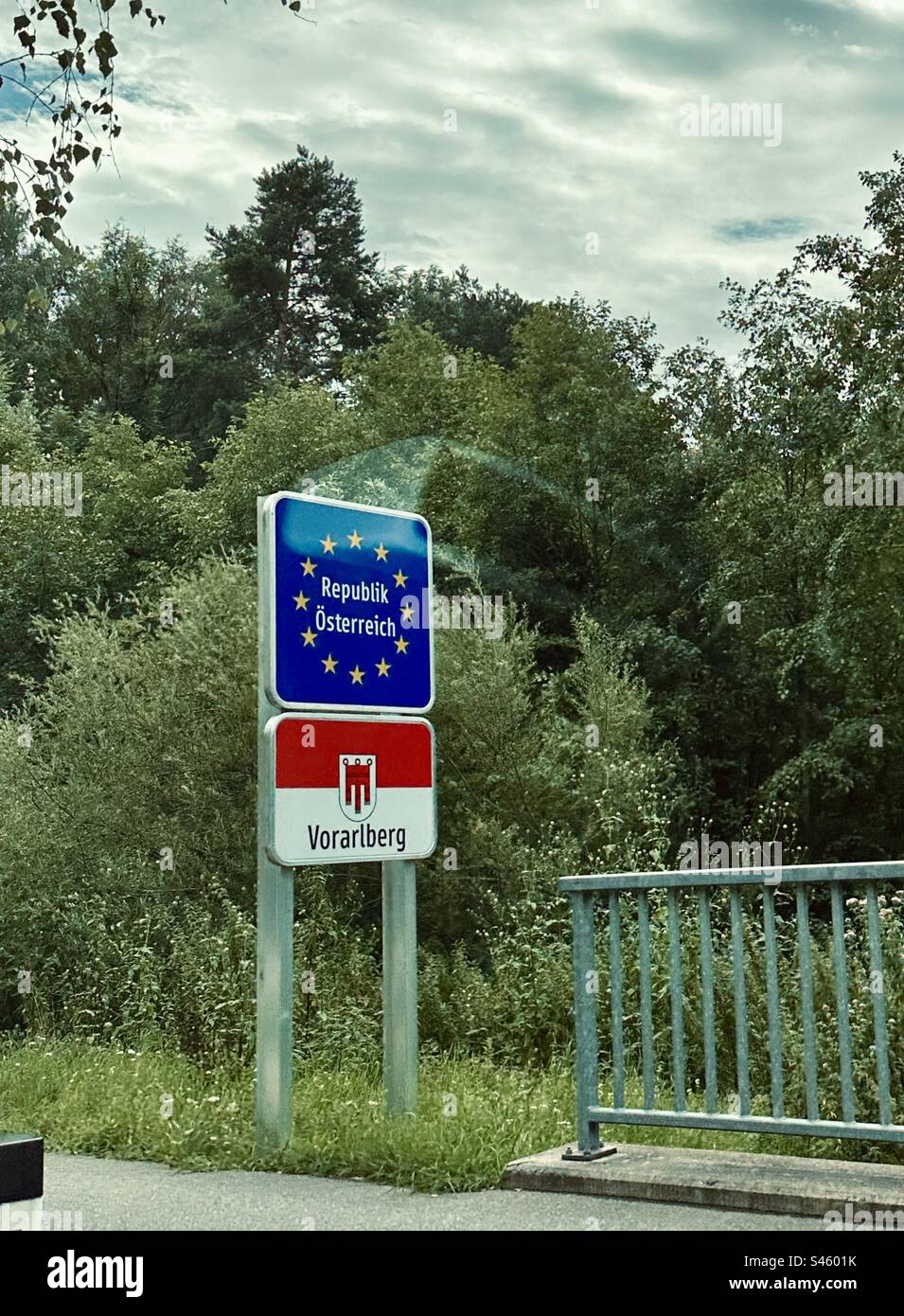 Switzerland austria border hi-res stock photography and images - Alamy