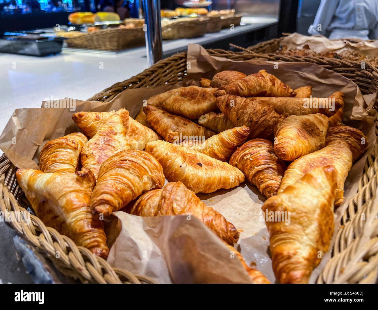 Croissants basket hi-res stock photography and images - Alamy