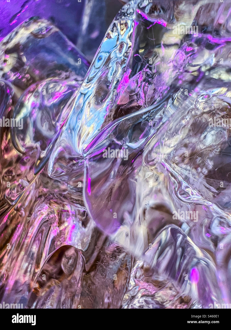 Purple ice cubes hi-res stock photography and images - Alamy