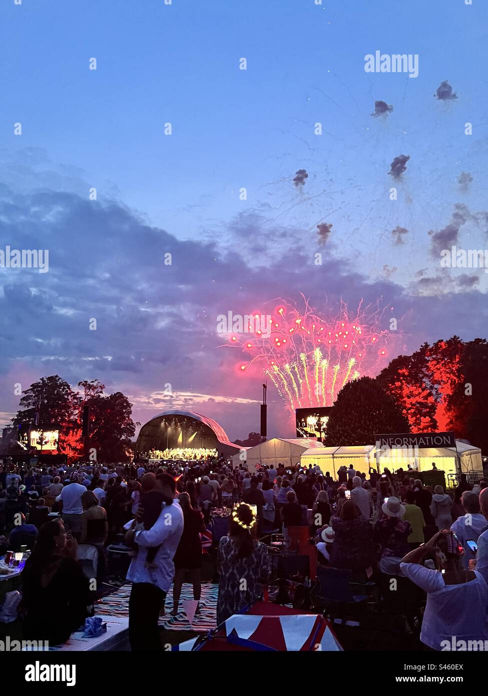 Leeds Castle Concert Stock Photo - Alamy