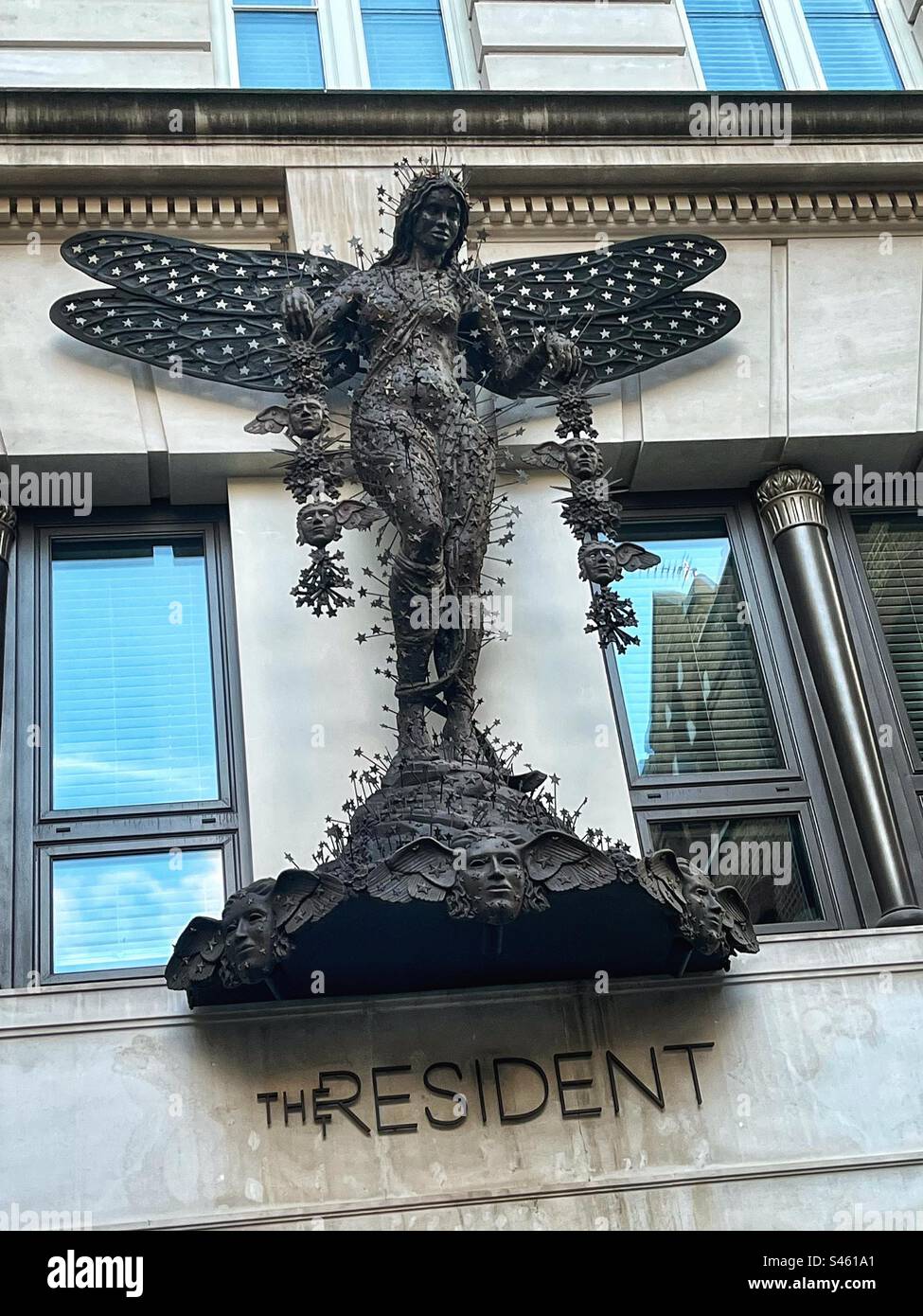 statue of a black woman representing sleep, night, dreams and Soho’ is ...