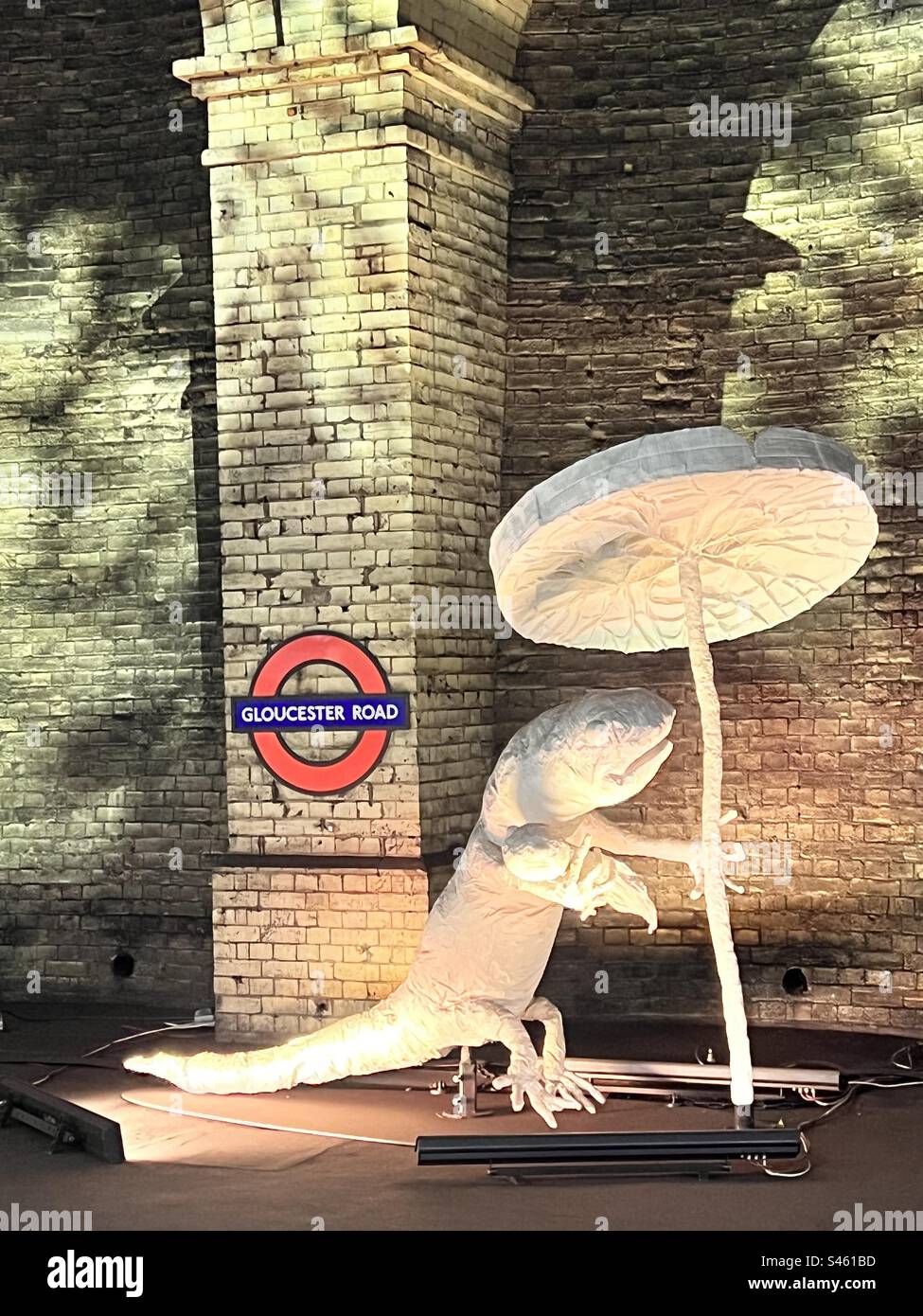 London Gloucester Road Station Art Installation by Monster Chetwynd ...