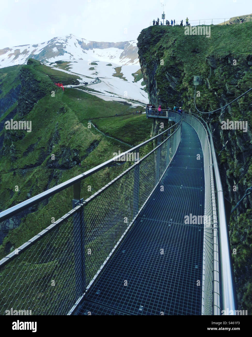First mountain bridge switzerland hi-res stock photography and images ...