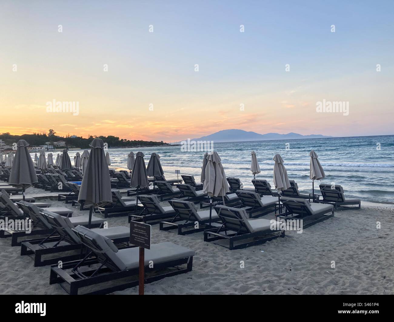 Greek sunset hi-res stock photography and images - Alamy