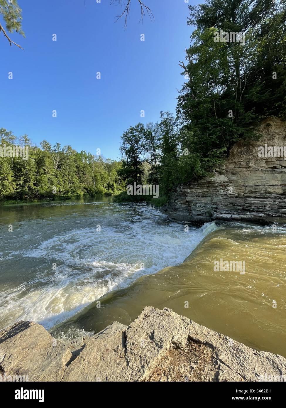 Devonian fossil bedrock hi-res stock photography and images - Alamy