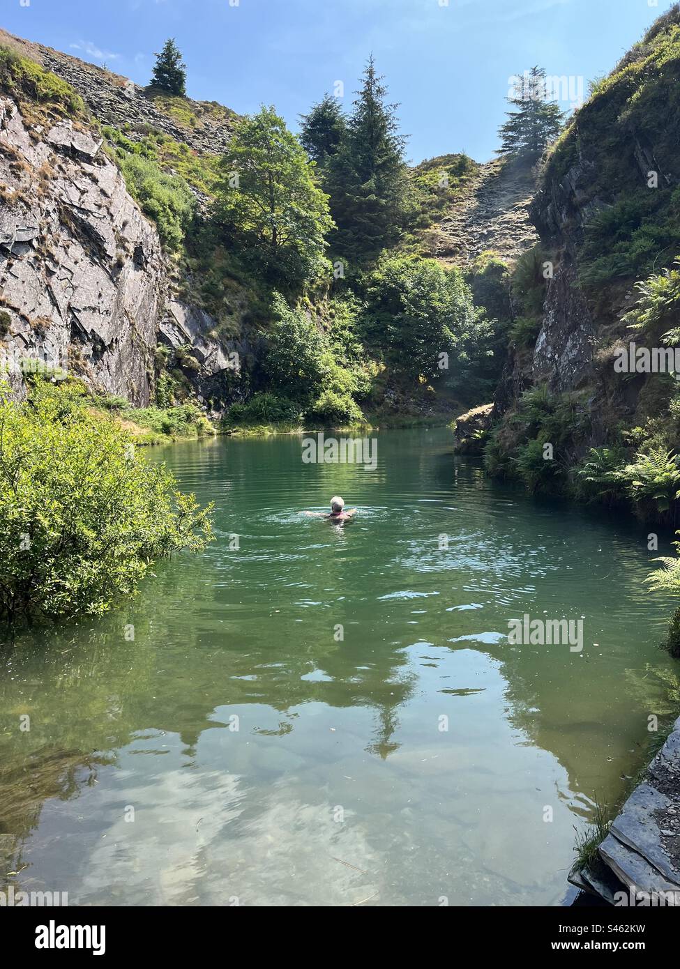 Welsh swimming hi-res stock photography and images - Alamy