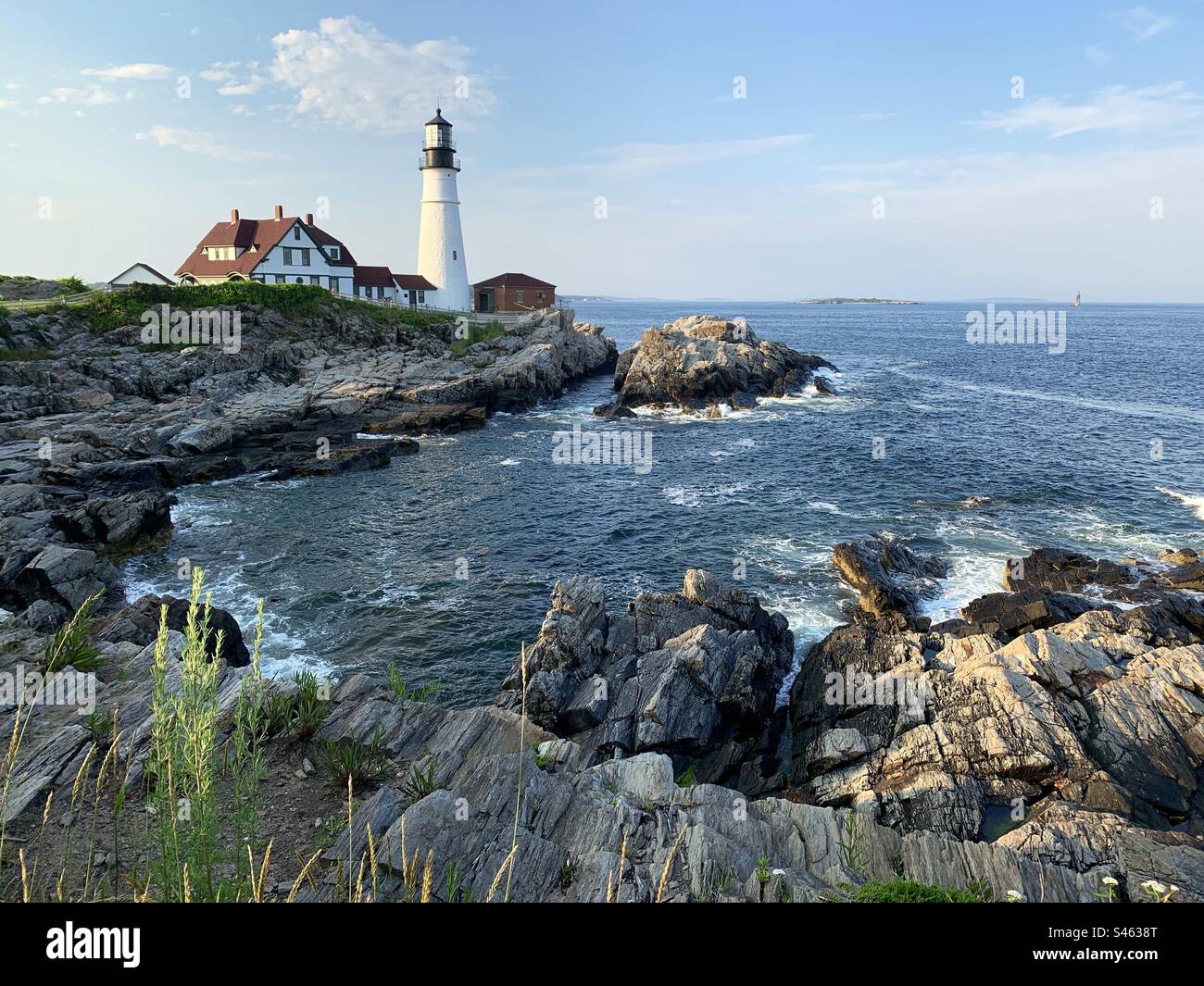 Portland Head Light, Maine Stock Photo - Alamy