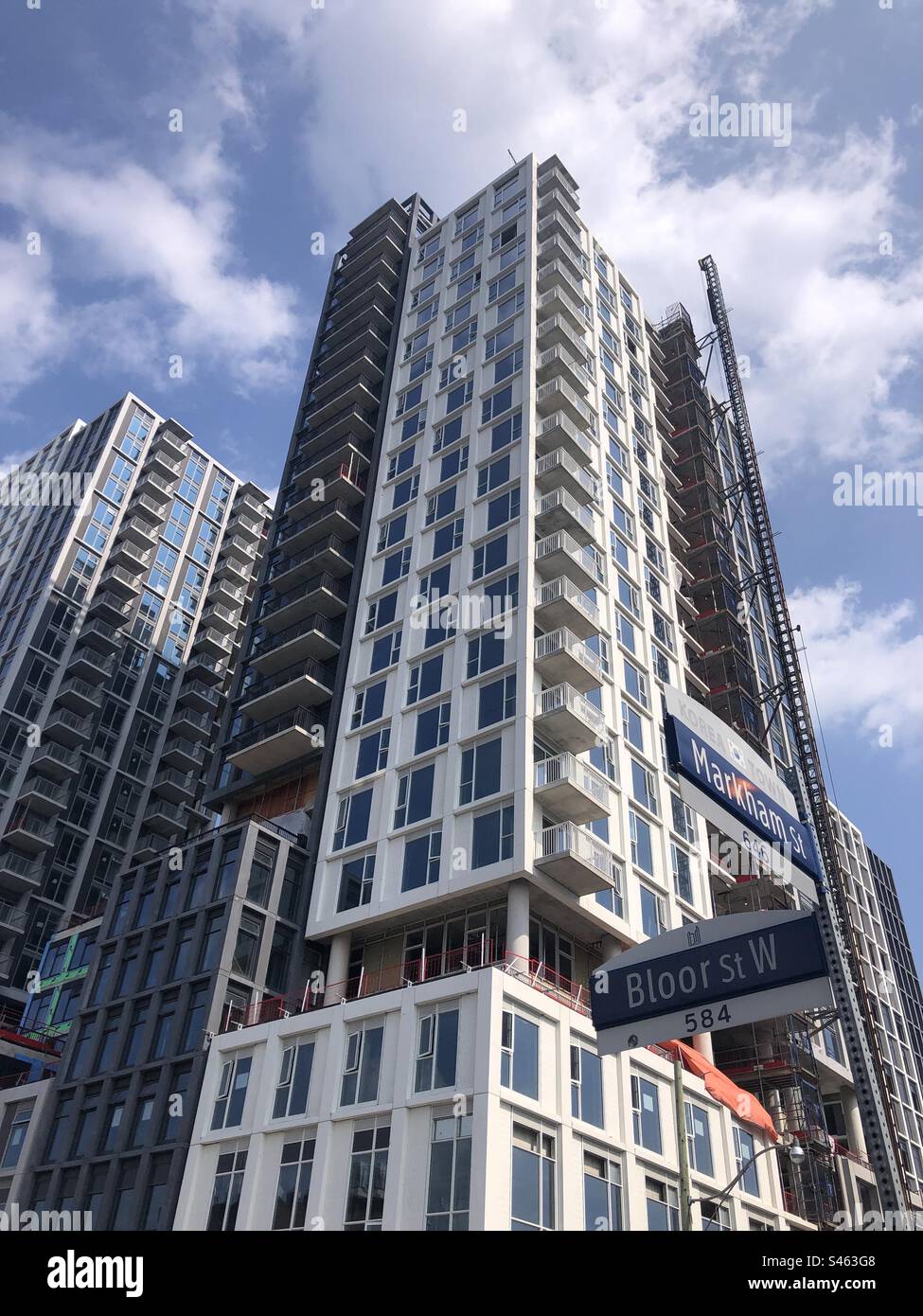 High rises in Toronto, Canada Stock Photo - Alamy