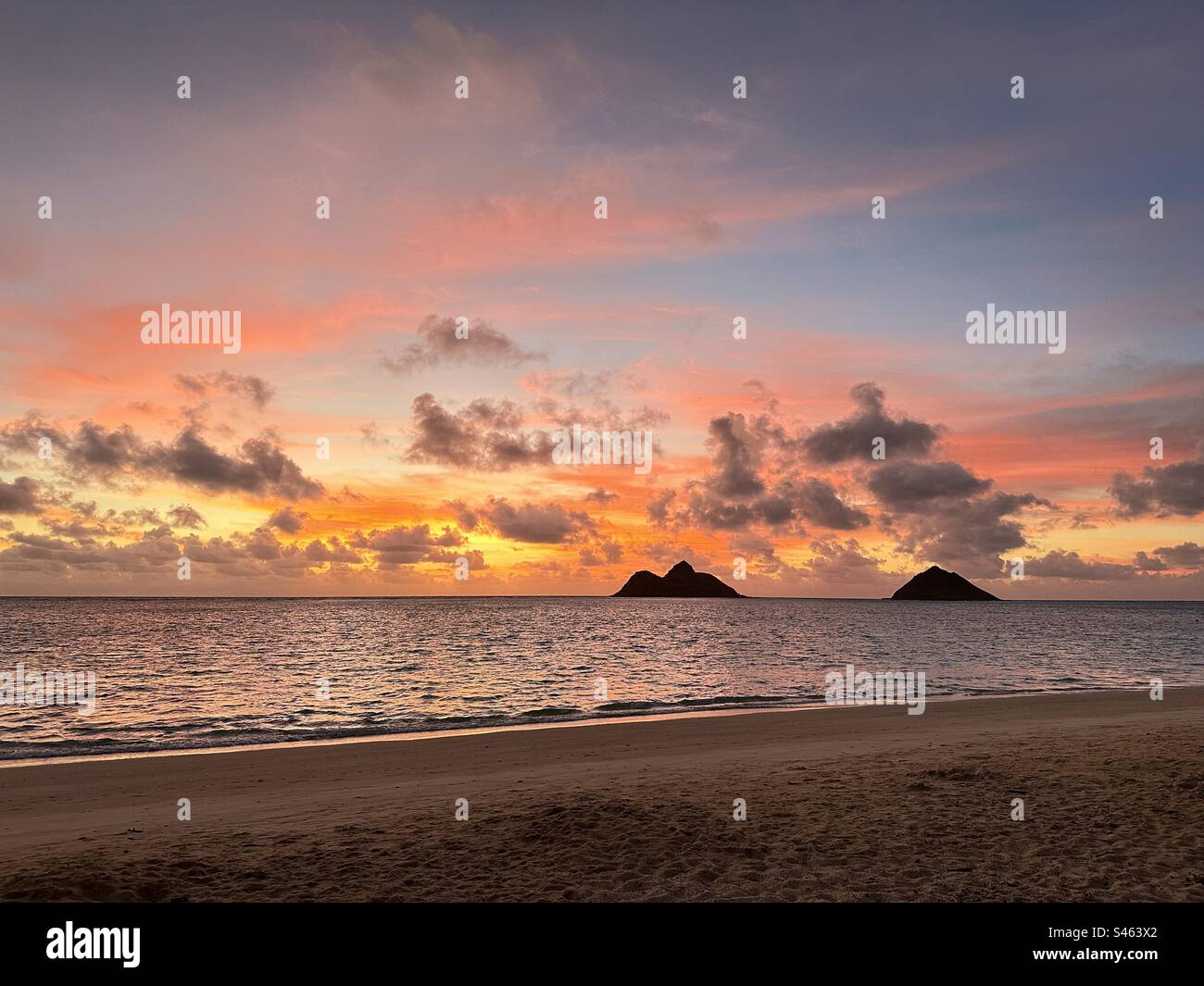 Lanikai beach mokes hi-res stock photography and images - Alamy
