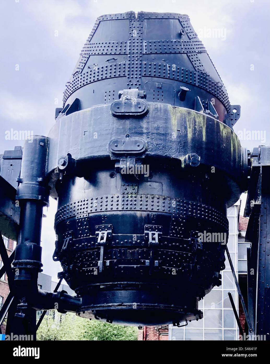 Bessemer steel converter hi-res stock photography and images - Alamy