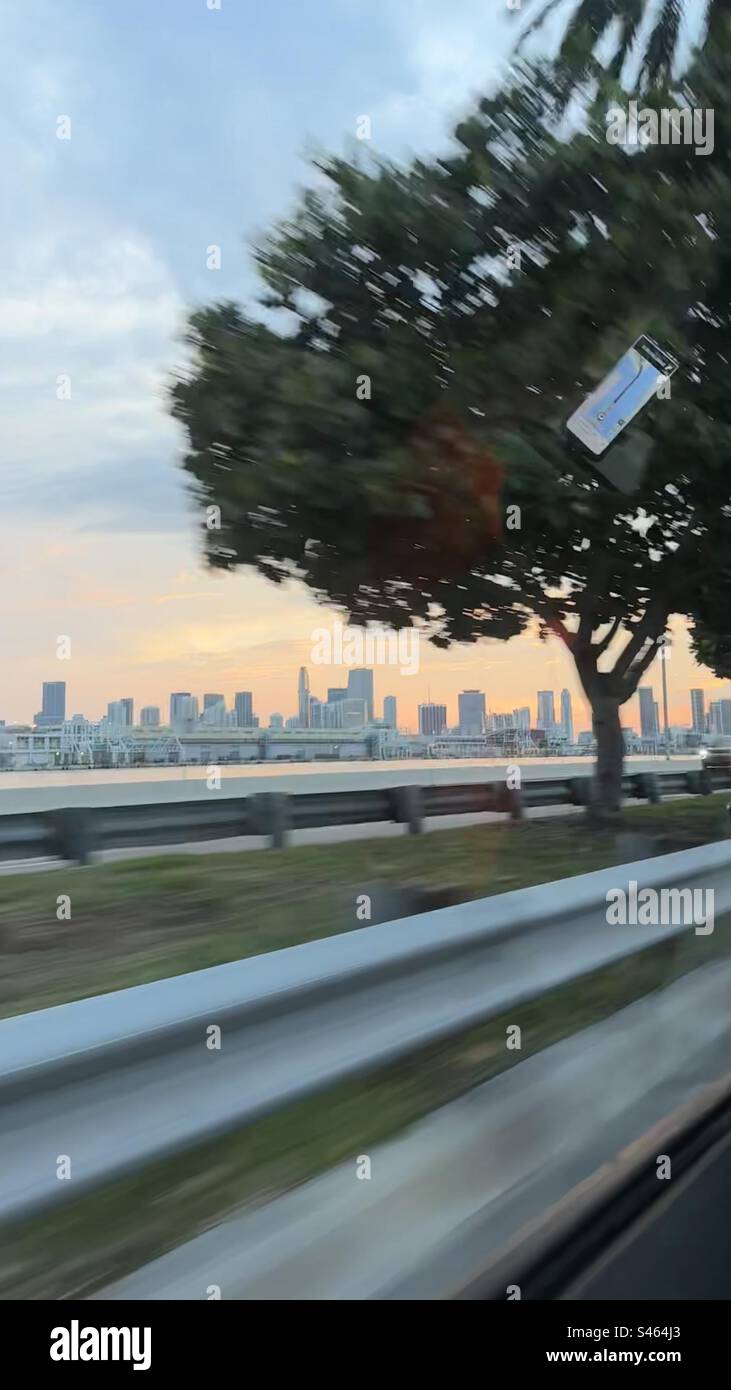 Miami sky and buildings hi-res stock photography and images - Alamy