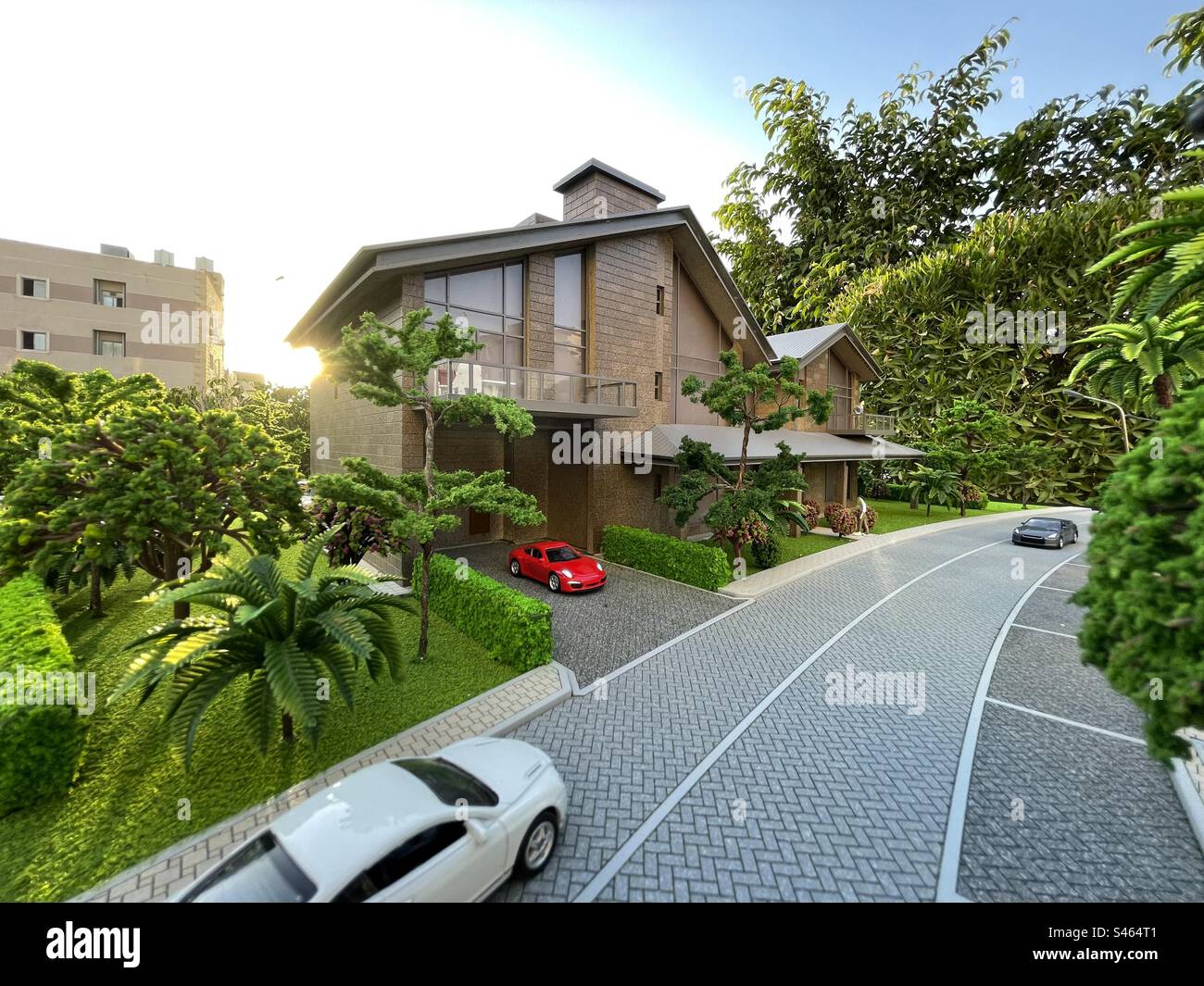 Mammootty House In Kerala