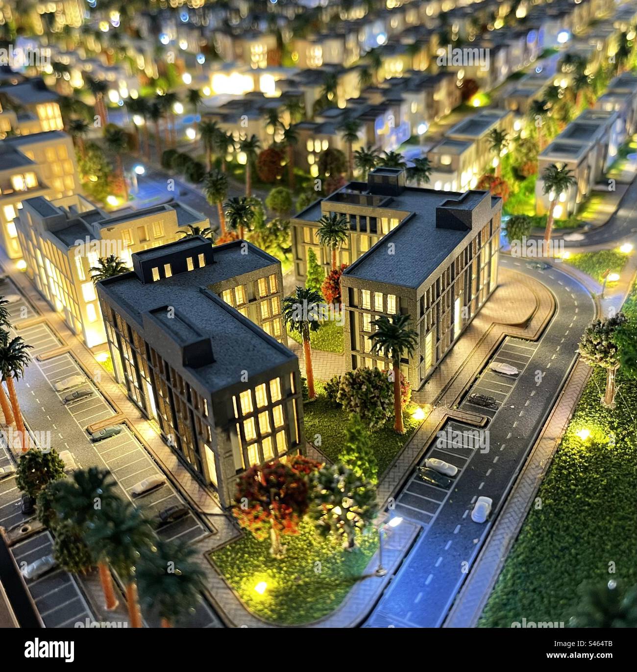 Architectural scale model - scale 1/500 Stock Photo - Alamy Architectural scale model - scale 1/500 Stock Photo - Alamy