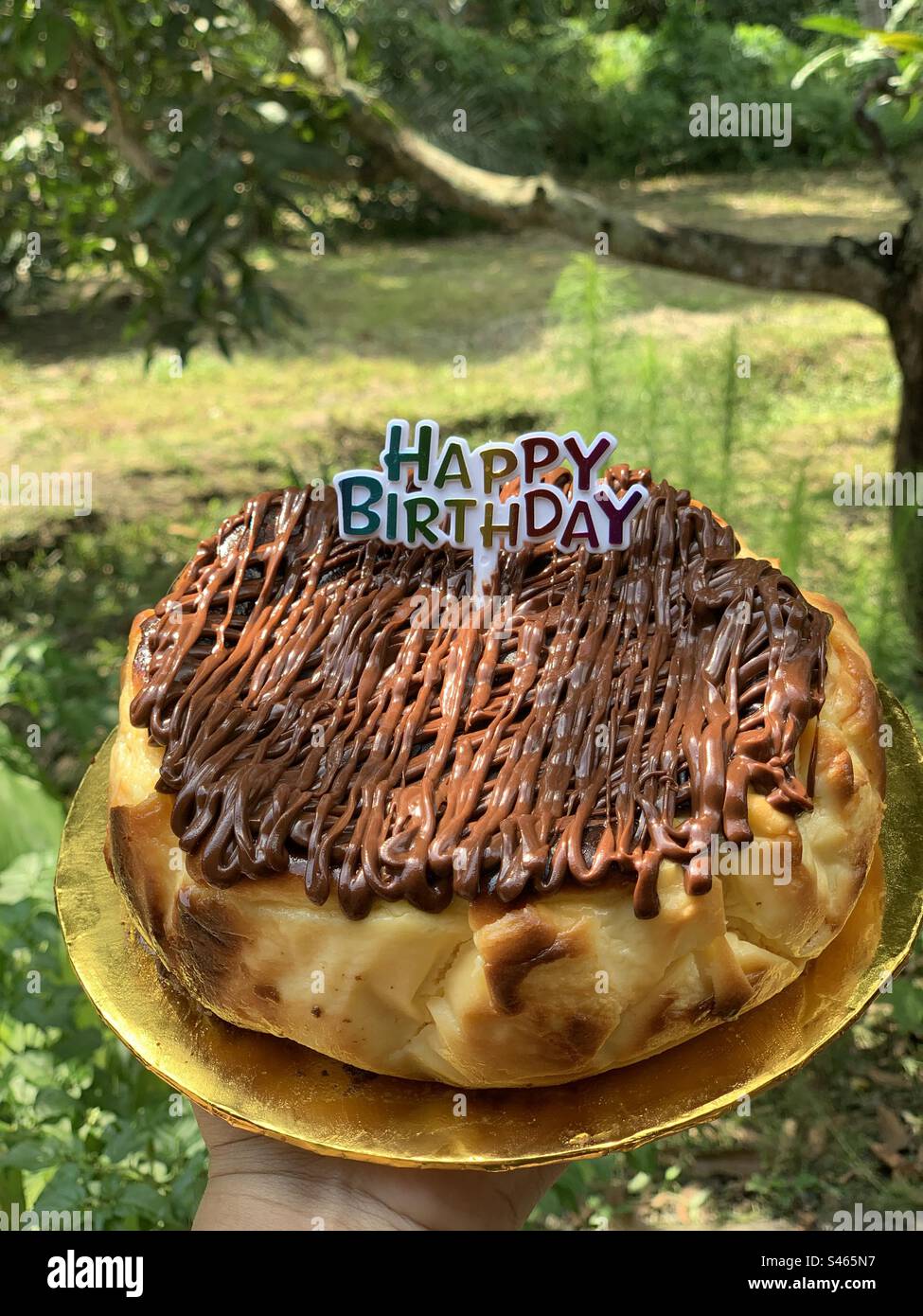 Burnt cheese cake hi-res stock photography and images - Alamy